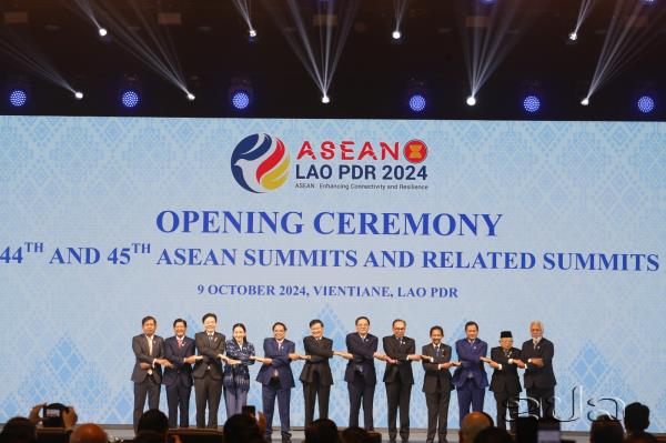 44th and 45th ASEAN Summits Open in Vientiane